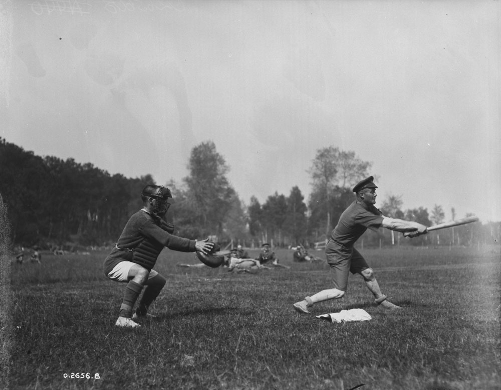 Baseball in the Great War | Soldiers | Great War | CEFRG